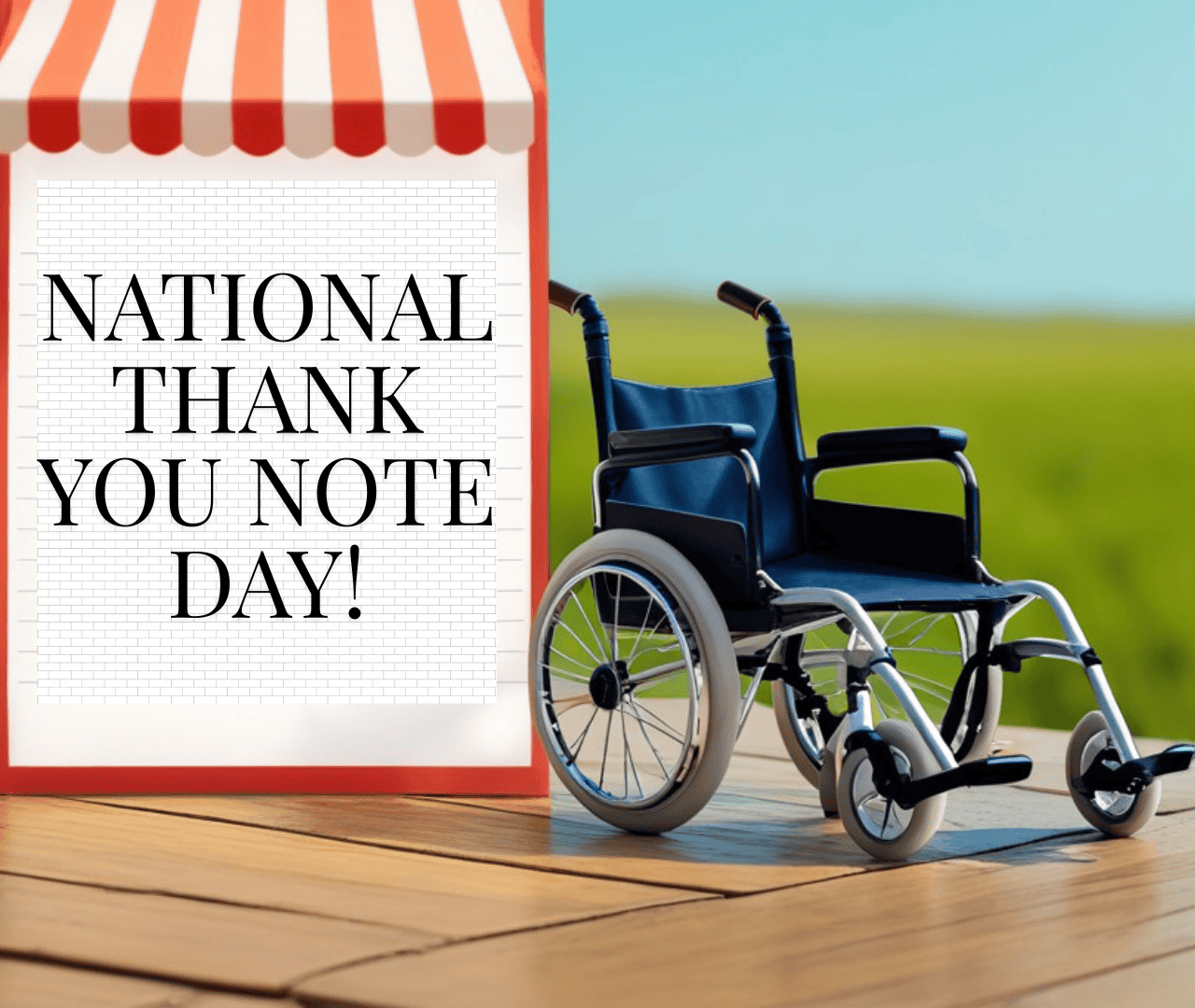 Why Should We Thank Our Mobility Aids on National Thank You Note Day?